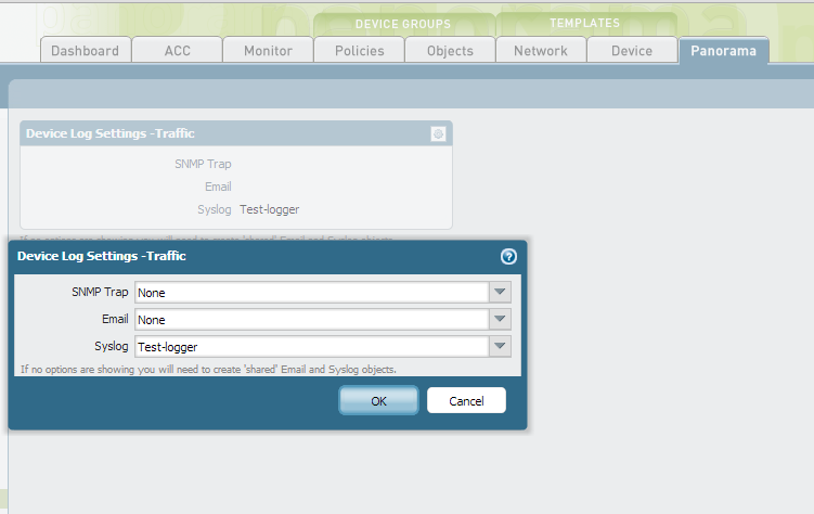 Live Community - Controlling Log Streams from Managed Devices over ...