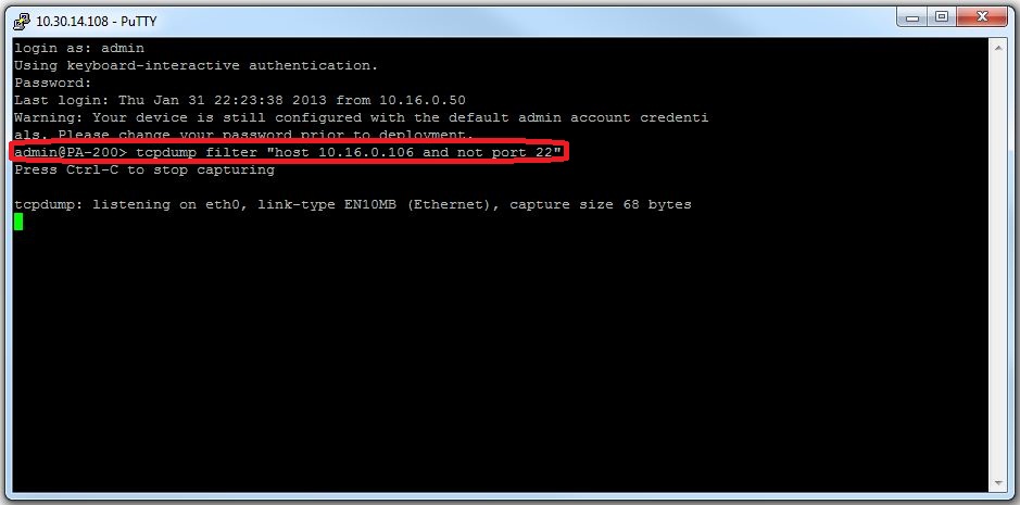 How To Packet Capture Tcpdump On Management Inte Live Community