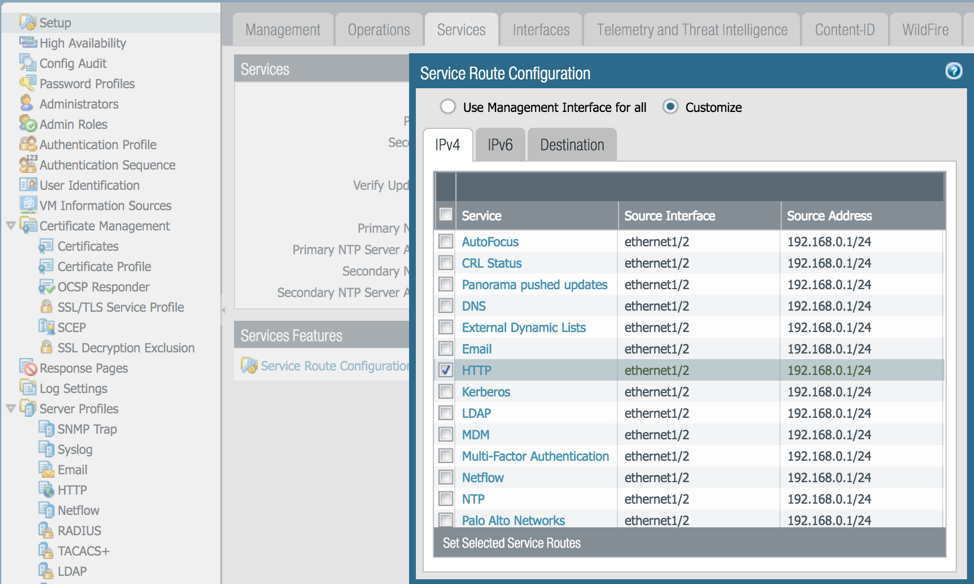 Configure Filtered email Forwarding | Palo Alto Networks