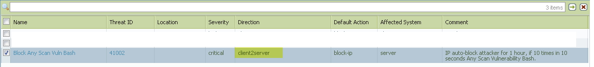 Solved: LIVEcommunity - How to Configure Action for 'automatic blocking an IP for an hour' in a ...