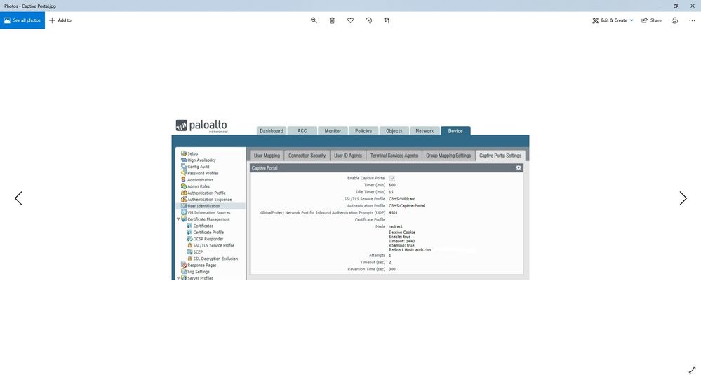 Solved: LIVEcommunity - Issue with Captive Portal - LIVEcommunity - 293403