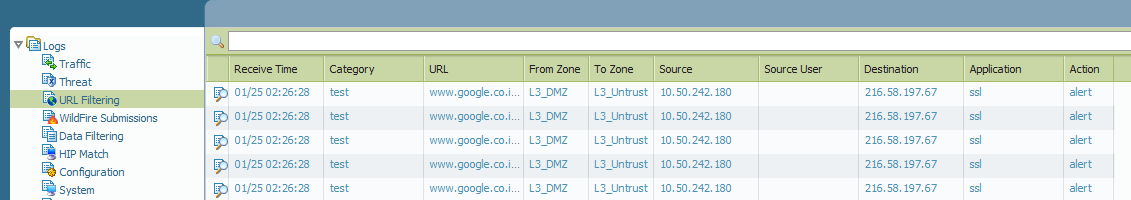 LIVEcommunity - Not showing custom URL categories in the traffic Logs - LIVEcommunity - 71540