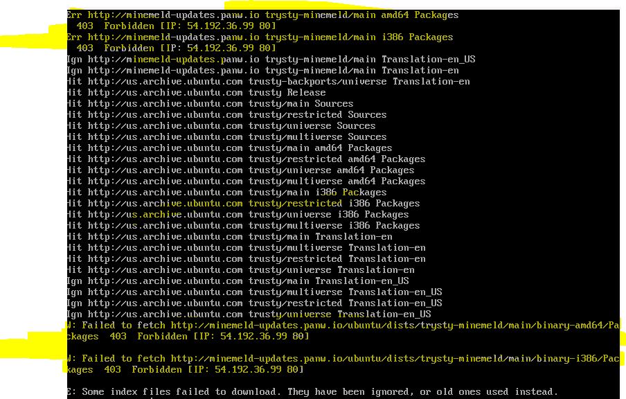 Solved: LIVEcommunity - Failed to Fetch Packages - LIVEcommunity - 124828