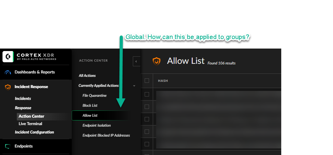 Solved: LIVEcommunity - Cortex XDR-File hash Allow/Block on specific endpoint - LIVEcommunity ...