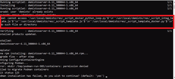 LIVEcommunity - Issues after upgrading XSOAR - LIVEcommunity - 549191