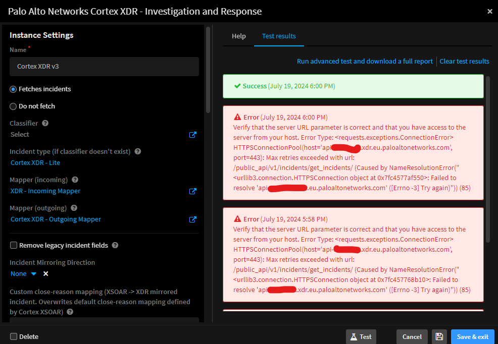 LIVEcommunity - Cortex XSOAR DNS resolving issue - LIVEcommunity - 592556