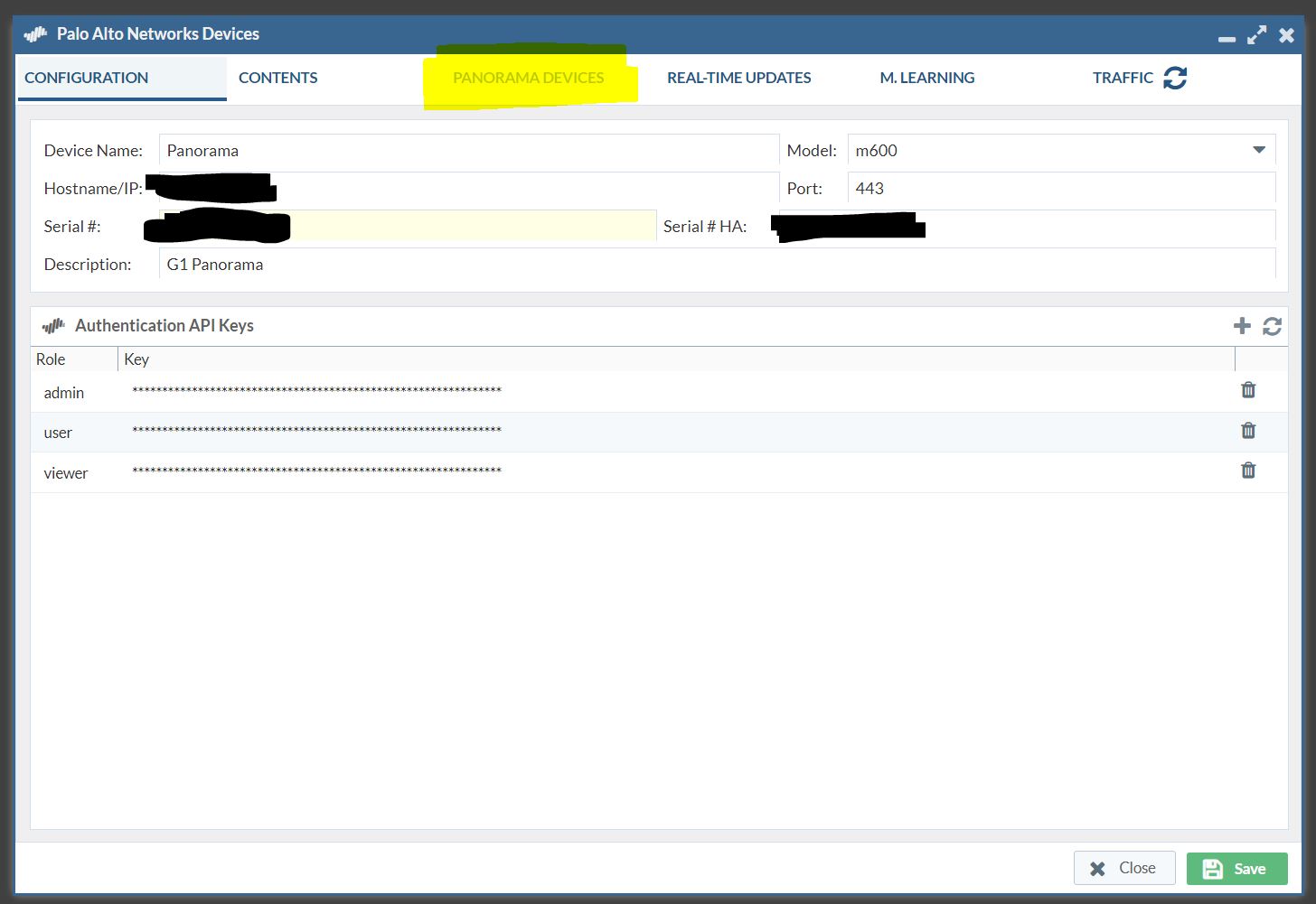Solved: LIVEcommunity - Expedition 'Panorama Devices' Tab greyed out inside Panorama Device ...