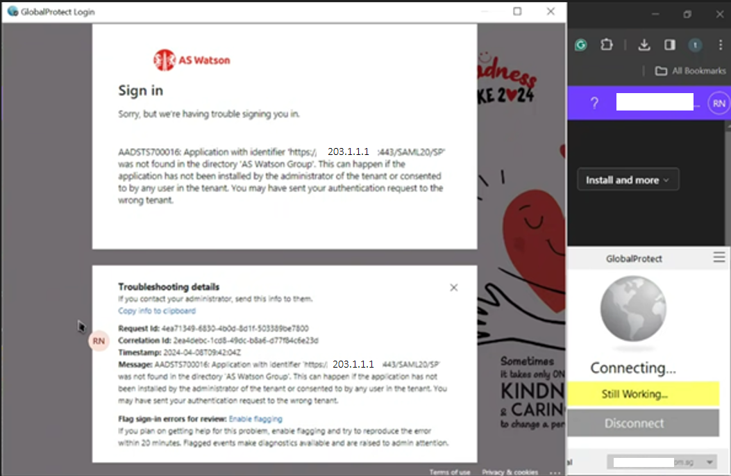 Solved: LIVEcommunity - Palo Alto with Azure SAML issue - LIVEcommunity - 580048