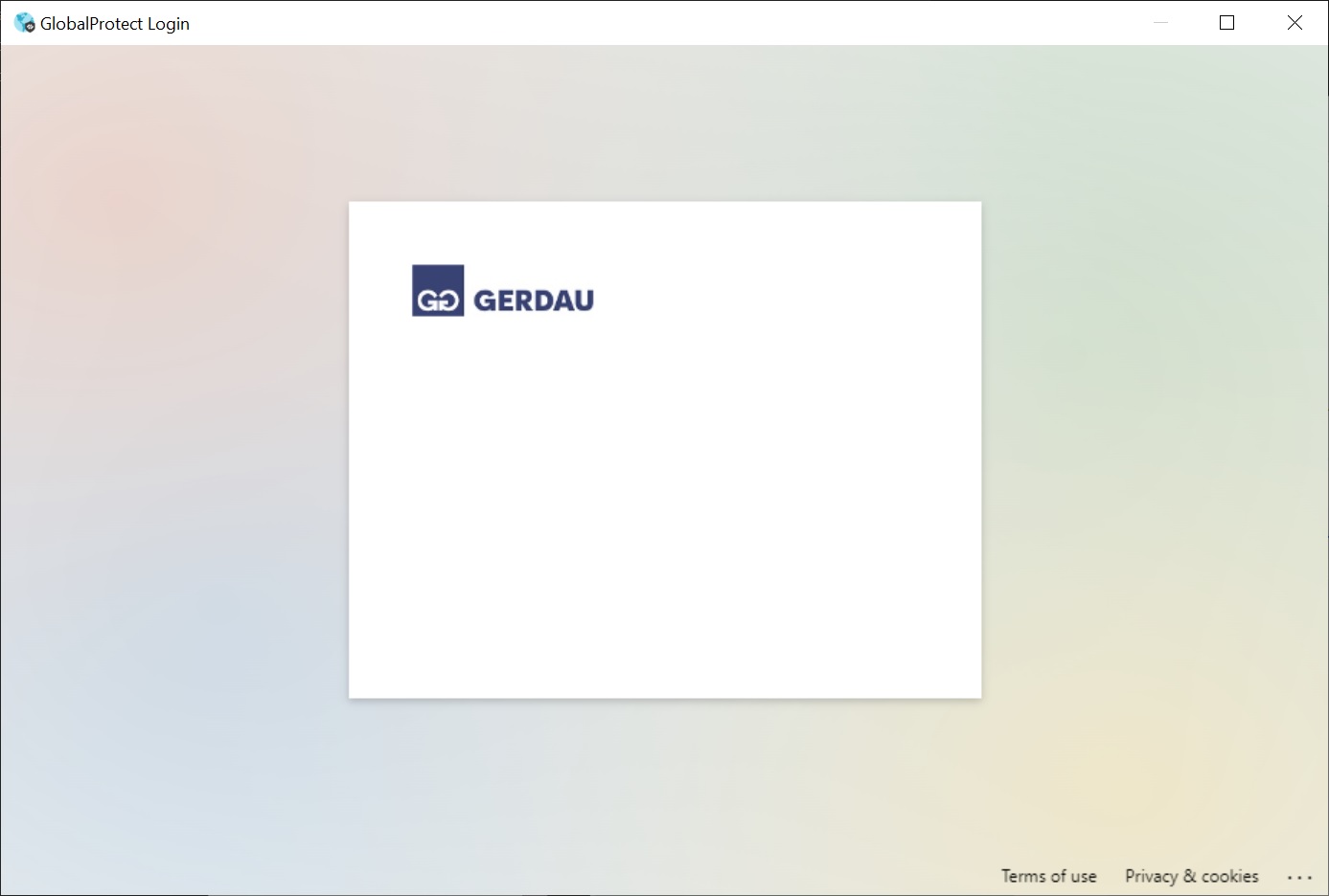 LIVEcommunity - Blank Login Window in GlobalProtect Client (Version 6.2 ...
