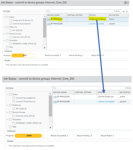 LIVEcommunity - Panorama commit stuck at 50% for so long then fails - LIVEcommunity - 561832